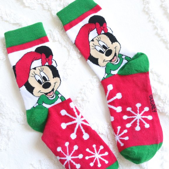 Disney | Accessories | Disney Minnie Mouse Snowflake Holiday Christmas ...